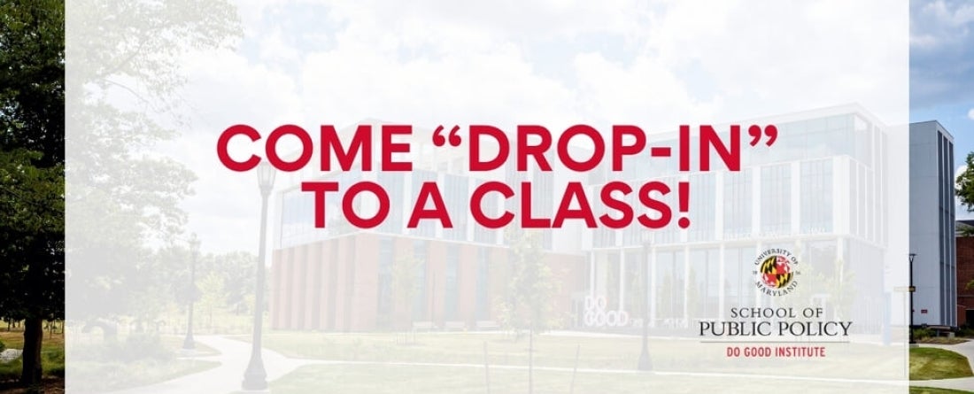 'Drop In' to a Nonprofit Management and Leadership Class | UMD School ...